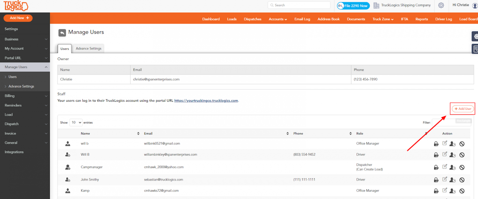 How-To Tuesday: Changing User Roles in TruckLogics – TruckLogics – Trucking Software | #1 ...