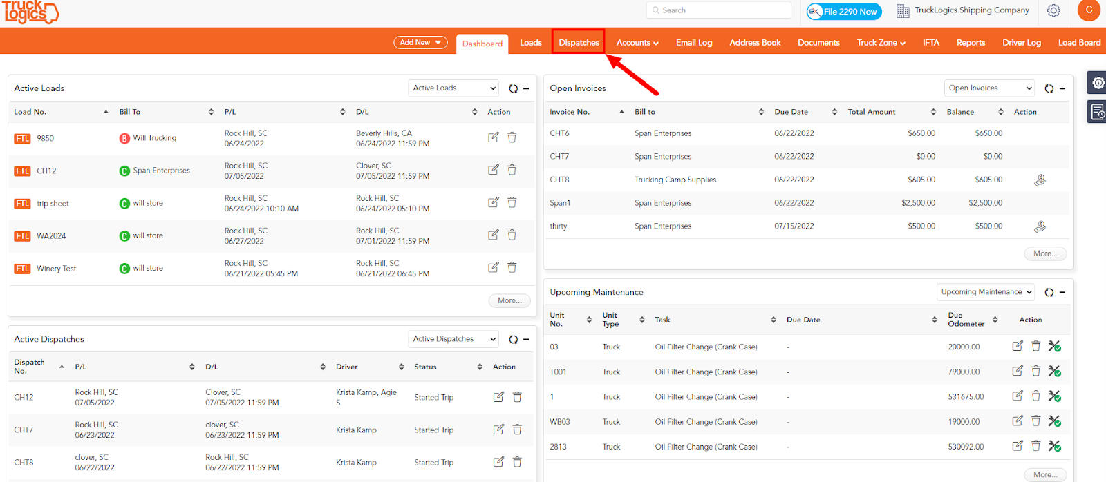 How-To Tuesday: Creating Multiple Driver Settlements for a Dispatch in TruckLogics – TruckLogics ...