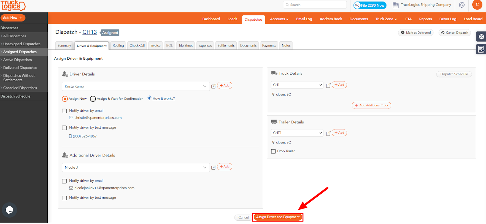How-To Tuesday: Creating Multiple Driver Settlements for a Dispatch in TruckLogics – TruckLogics ...