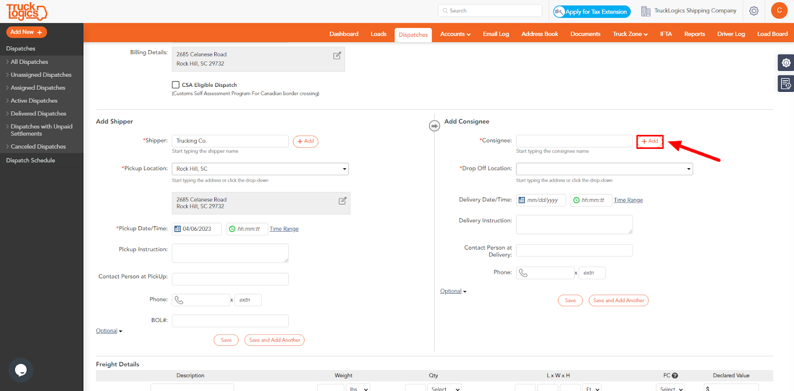 How-To Tuesday: Creating a Quick Dispatch [Update] – TruckLogics – Trucking Software | #1 ...