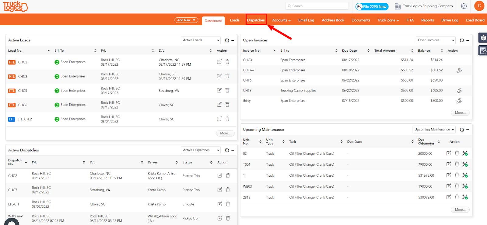 How-To Tuesday: Quickly Canceling a Dispatch and Load (Updated ...