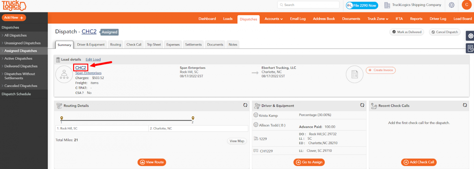 How-To Tuesday: Quickly Canceling a Dispatch and Load (Updated ...