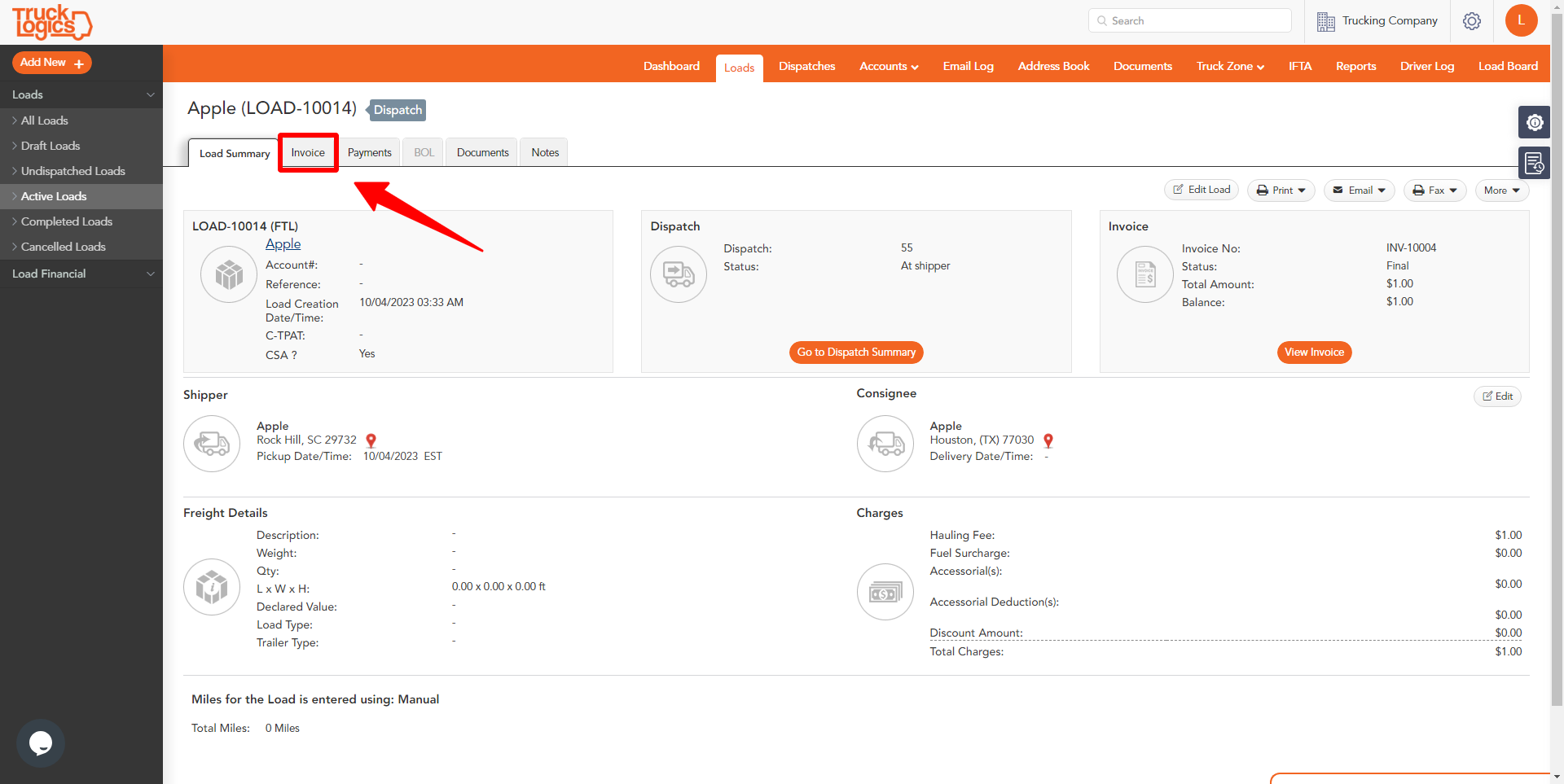 How-To Tuesday: Creating Trucking Invoices With TruckLogics [Updated ...