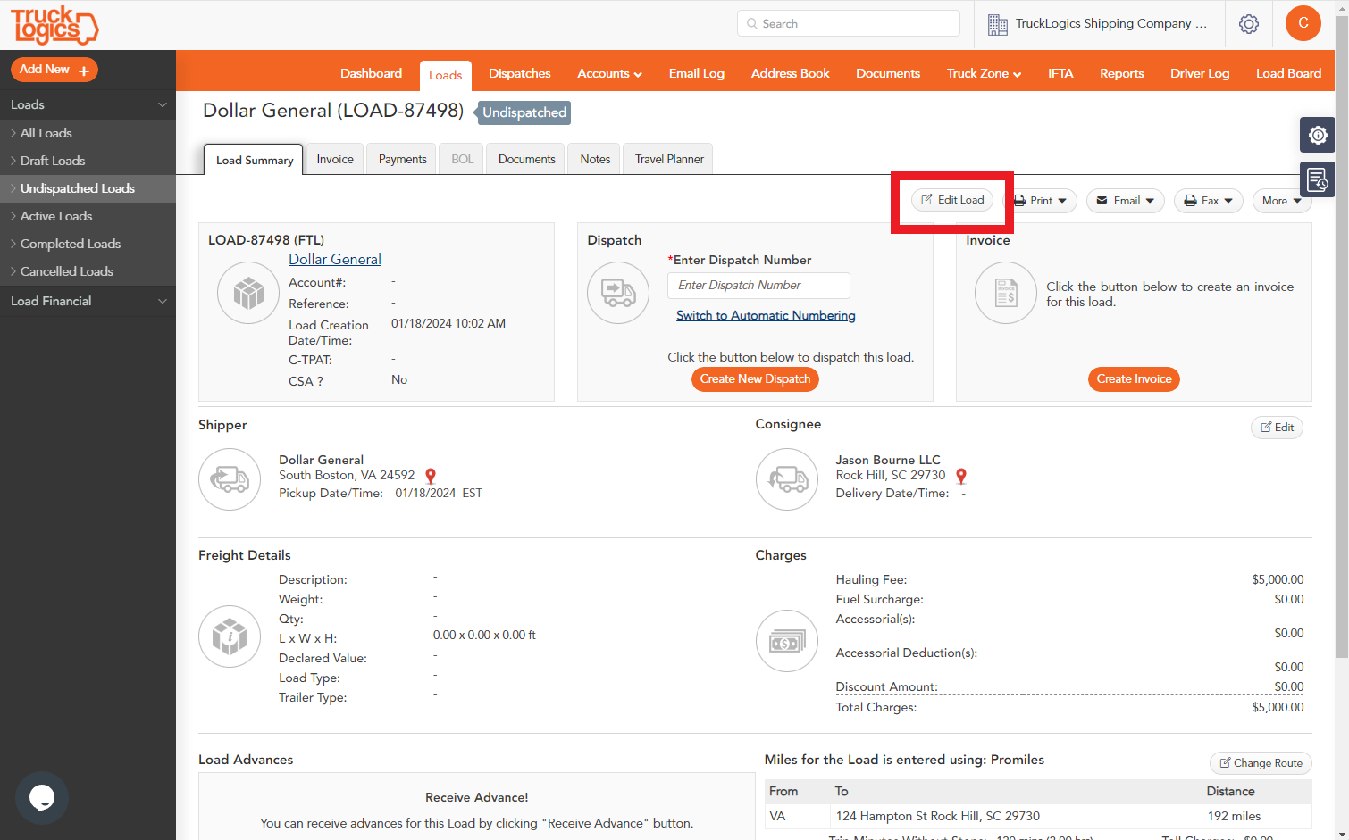 How-To Tuesday: Correcting a Dispatch Labeled as FTL that should be LTL ...