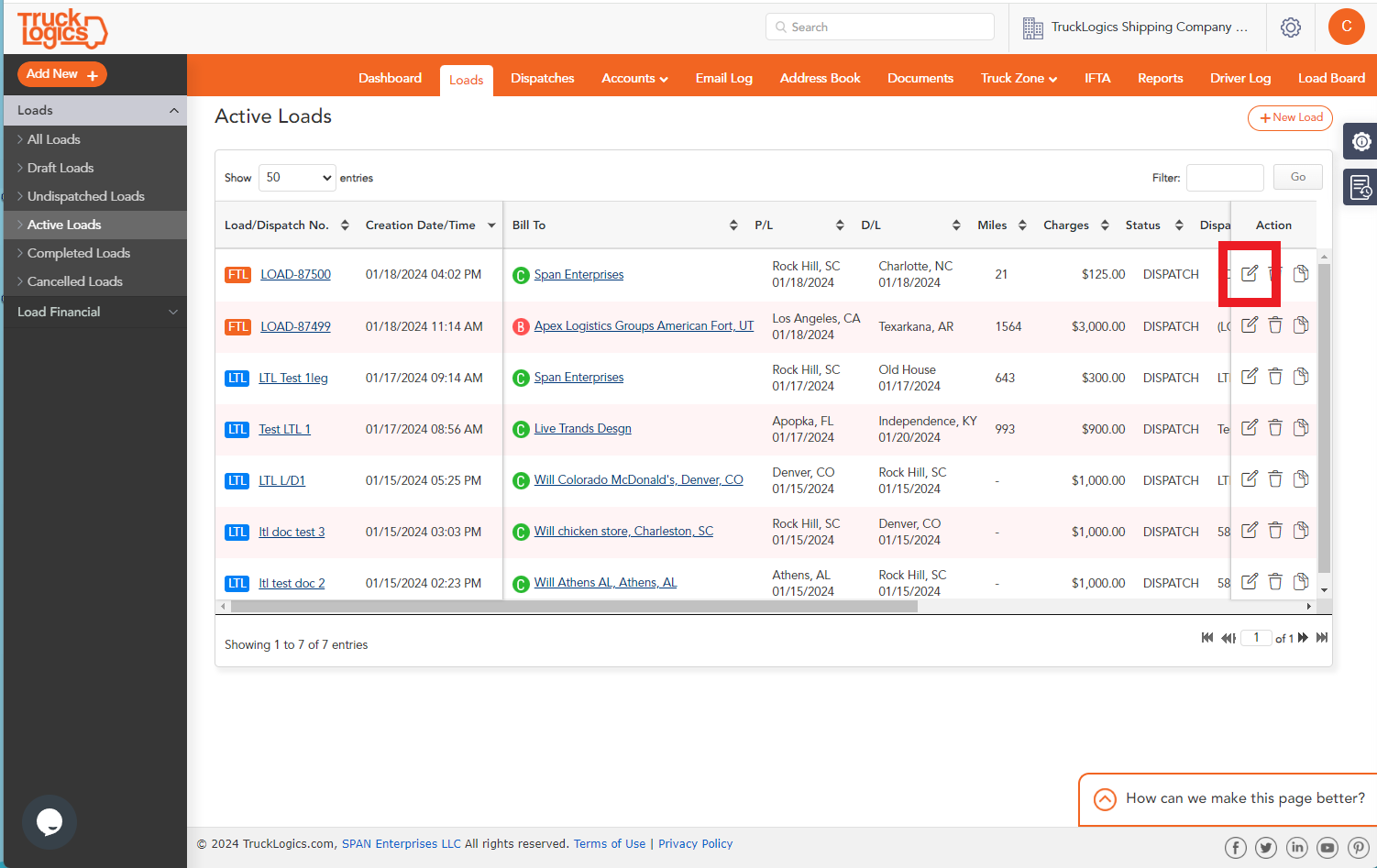 How-To Tuesday: Changing a Route on a Load in TruckLogics – TruckLogics ...